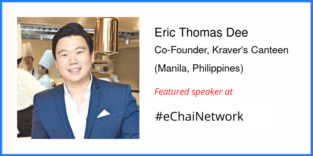 Eric Thomas Dee — eChai Ventures