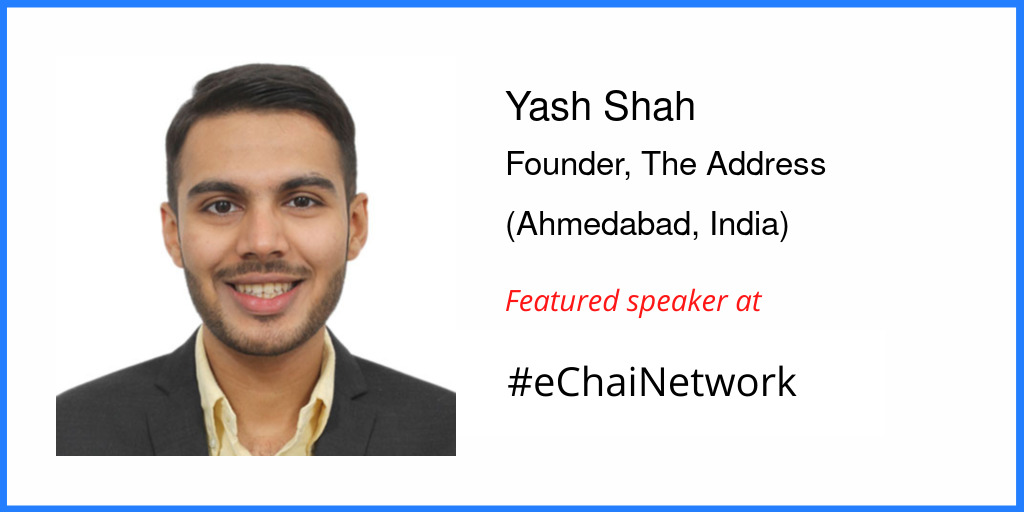 Yash Shah — eChai Ventures