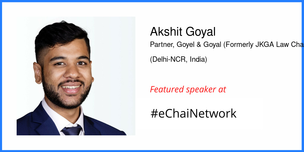 Akshit Goyal — eChai Ventures