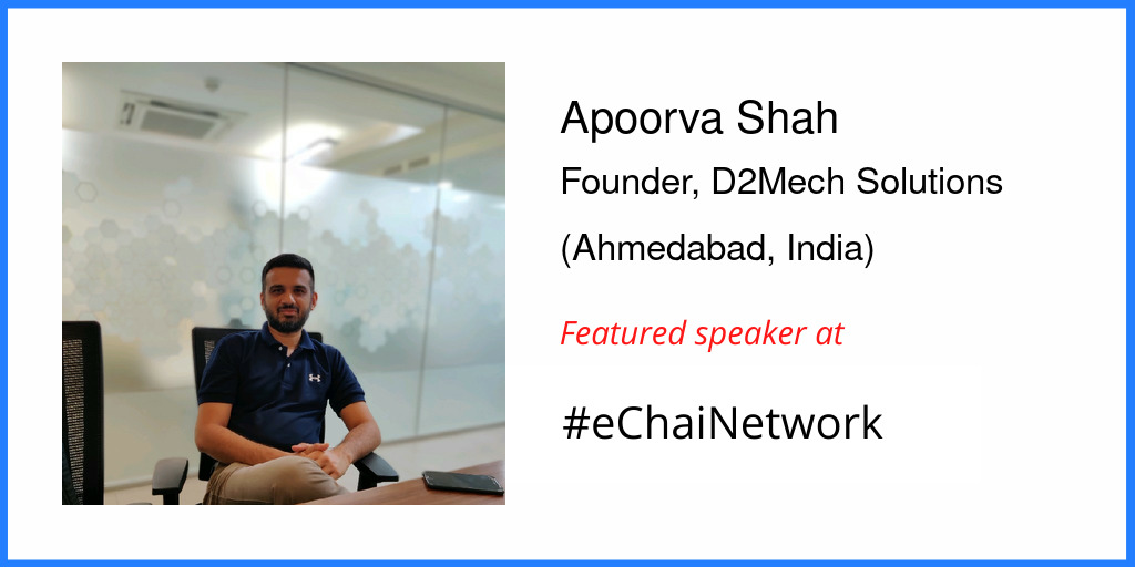 Apoorva Shah — eChai Ventures