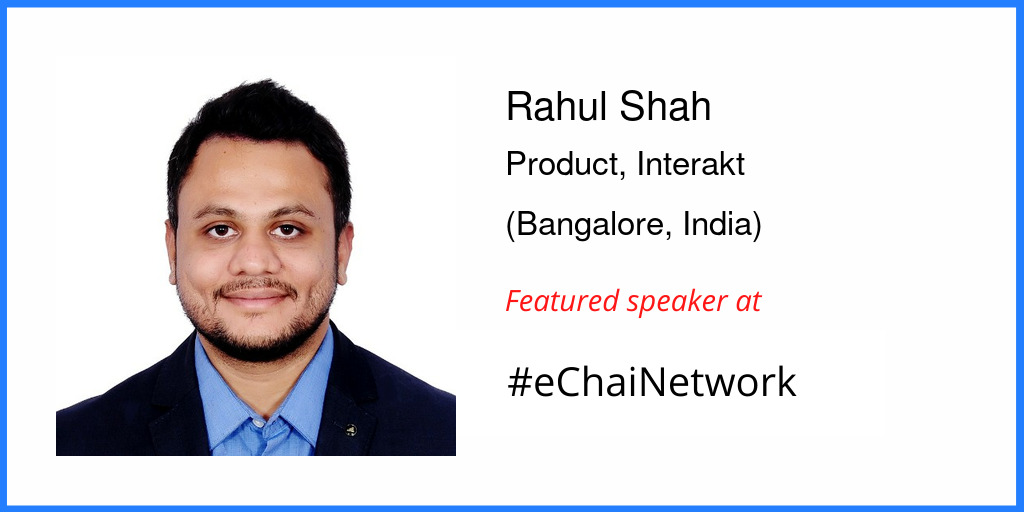 Rahul Shah — eChai Ventures