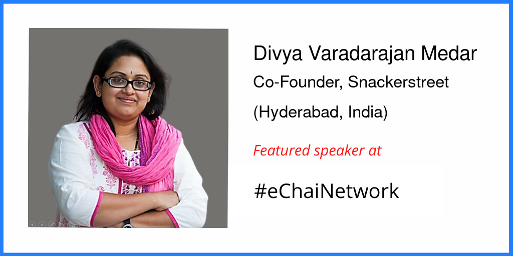 Divya Varadarajan Medar — eChai Ventures