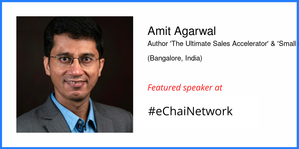 Amit Agarwal — eChai Ventures