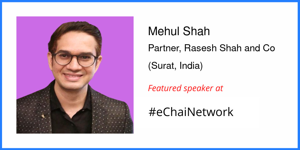 Mehul Shah — eChai Ventures